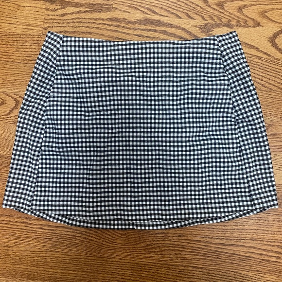Urban Outfitters | Skirts | Black And White Checkered Skirt | Poshmark